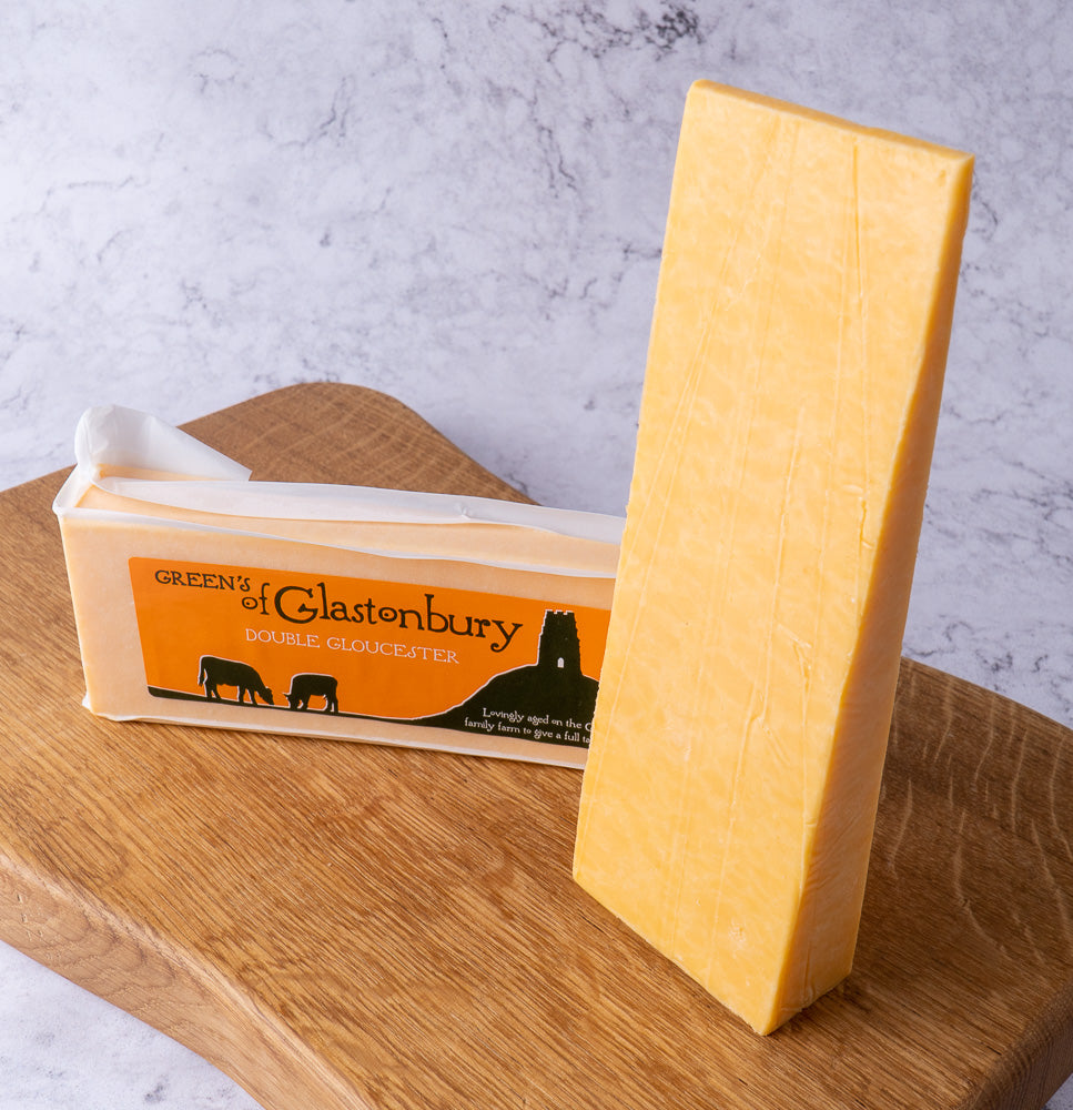 Green's of Glastonbury Double Gloucester - The Cheese Market